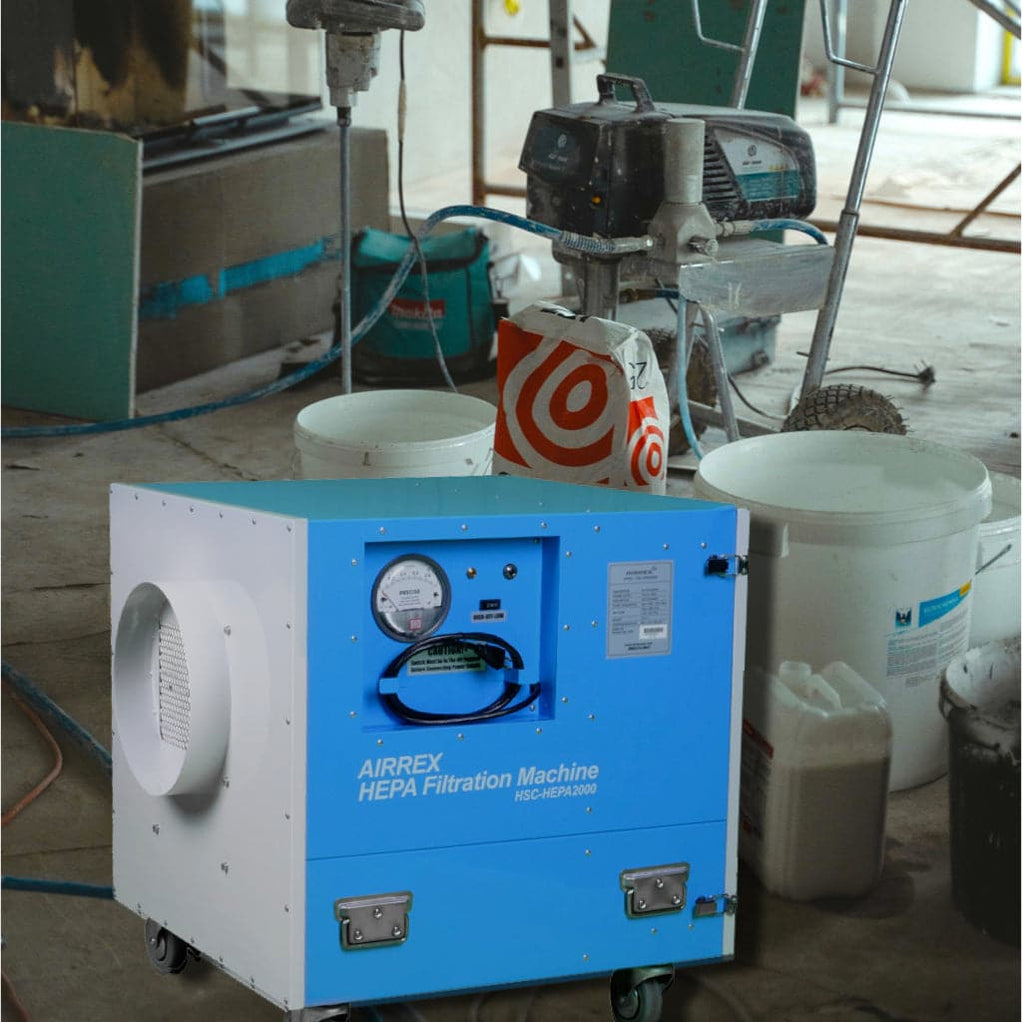TEMP-AIR Airrex Portable Air Scrubber HSC-HEPA2000 - 1,950 CFM — Air ...
